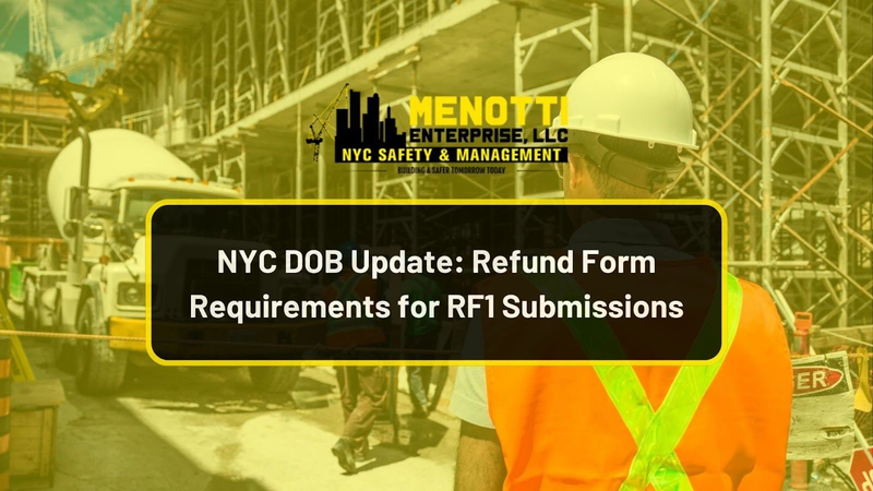 NYC DOB Updates Refund Form Requirements for RF1 Submissions